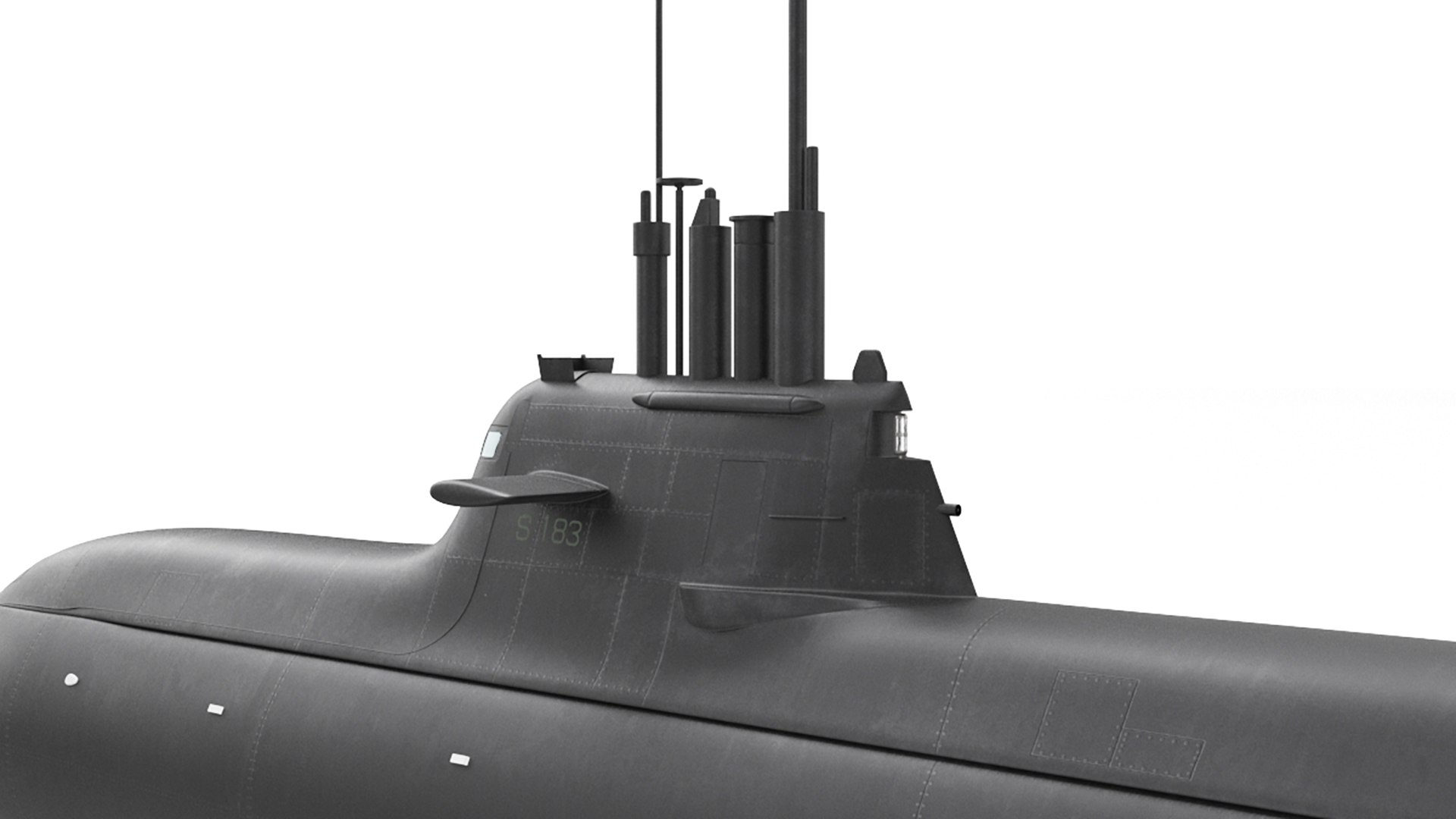 3D Submarine HDW Class 212A Dry - TurboSquid 2275327
