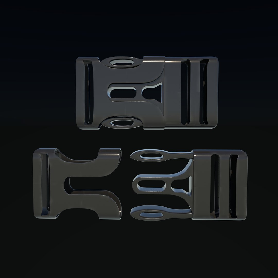 Plastic Buckle 3D Model 3D Model - TurboSquid 2350863