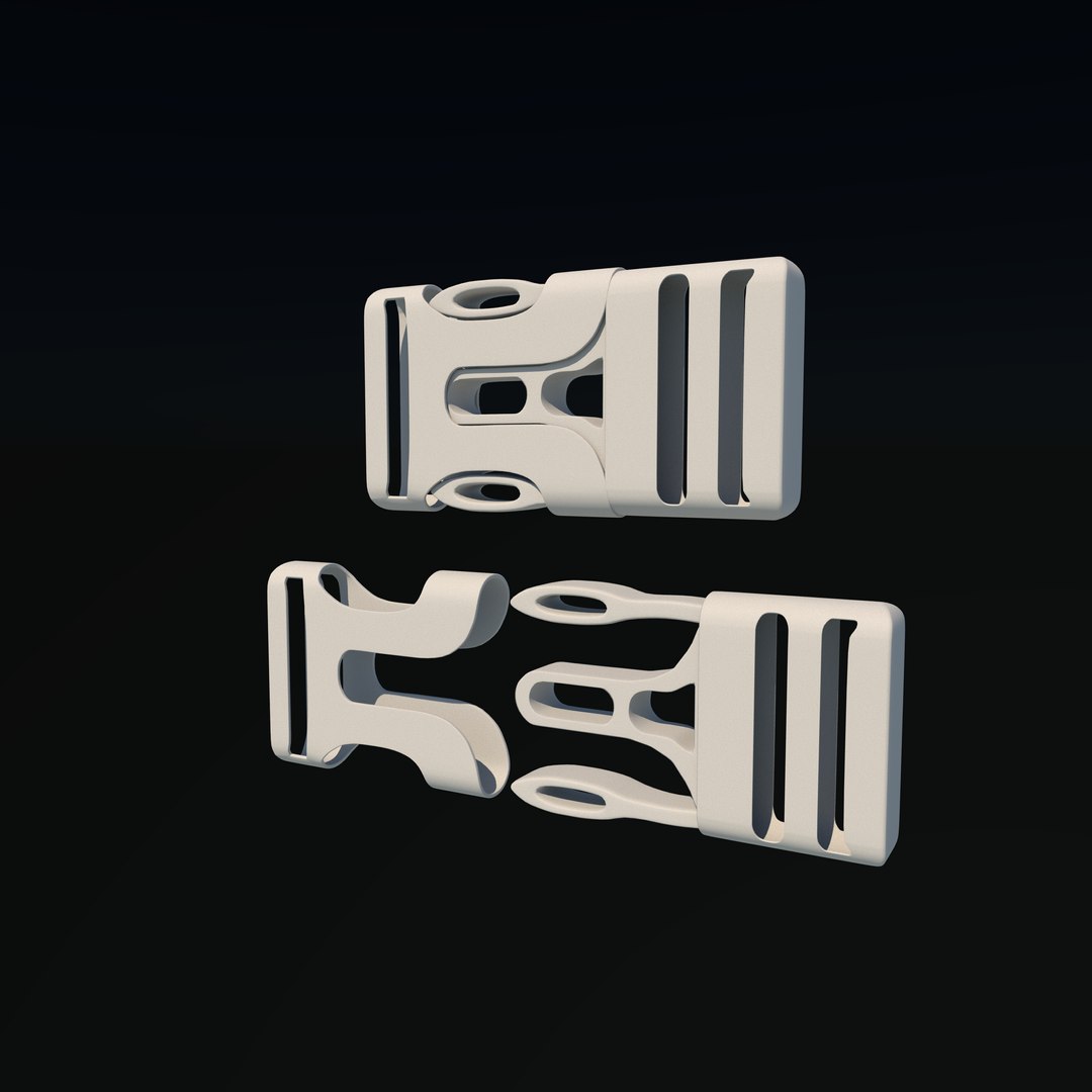 Plastic Buckle 3D Model 3D Model - TurboSquid 2350863