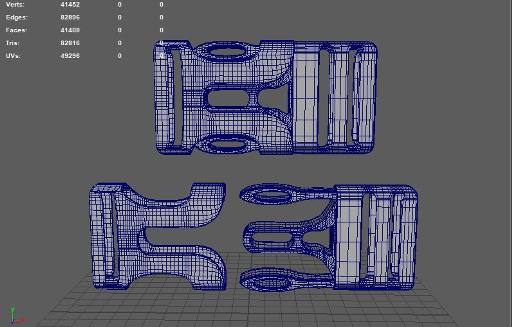 Plastic Buckle 3D Model 3D Model - TurboSquid 2350863