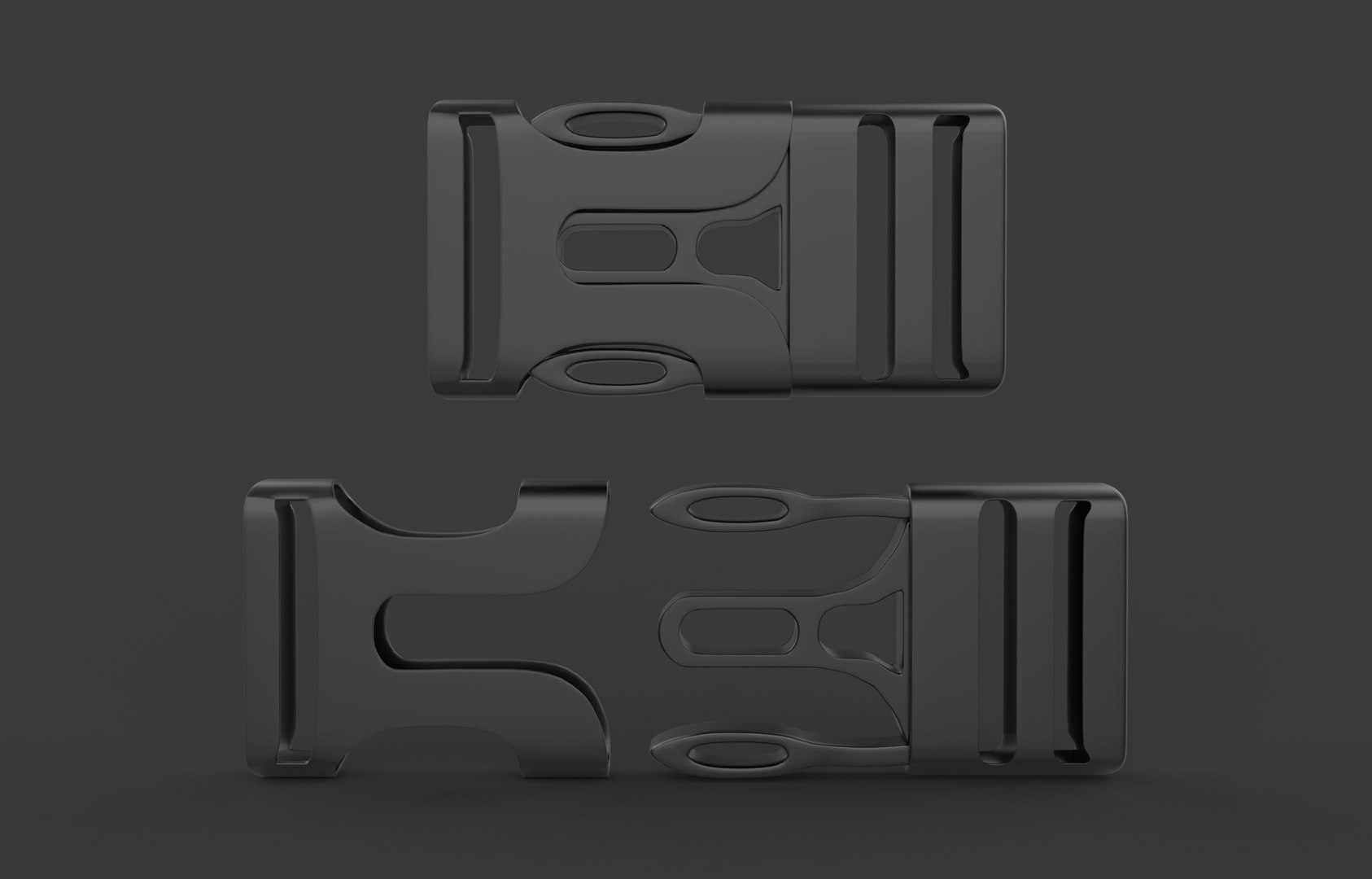 Plastic Buckle 3D Model 3D Model - TurboSquid 2350863
