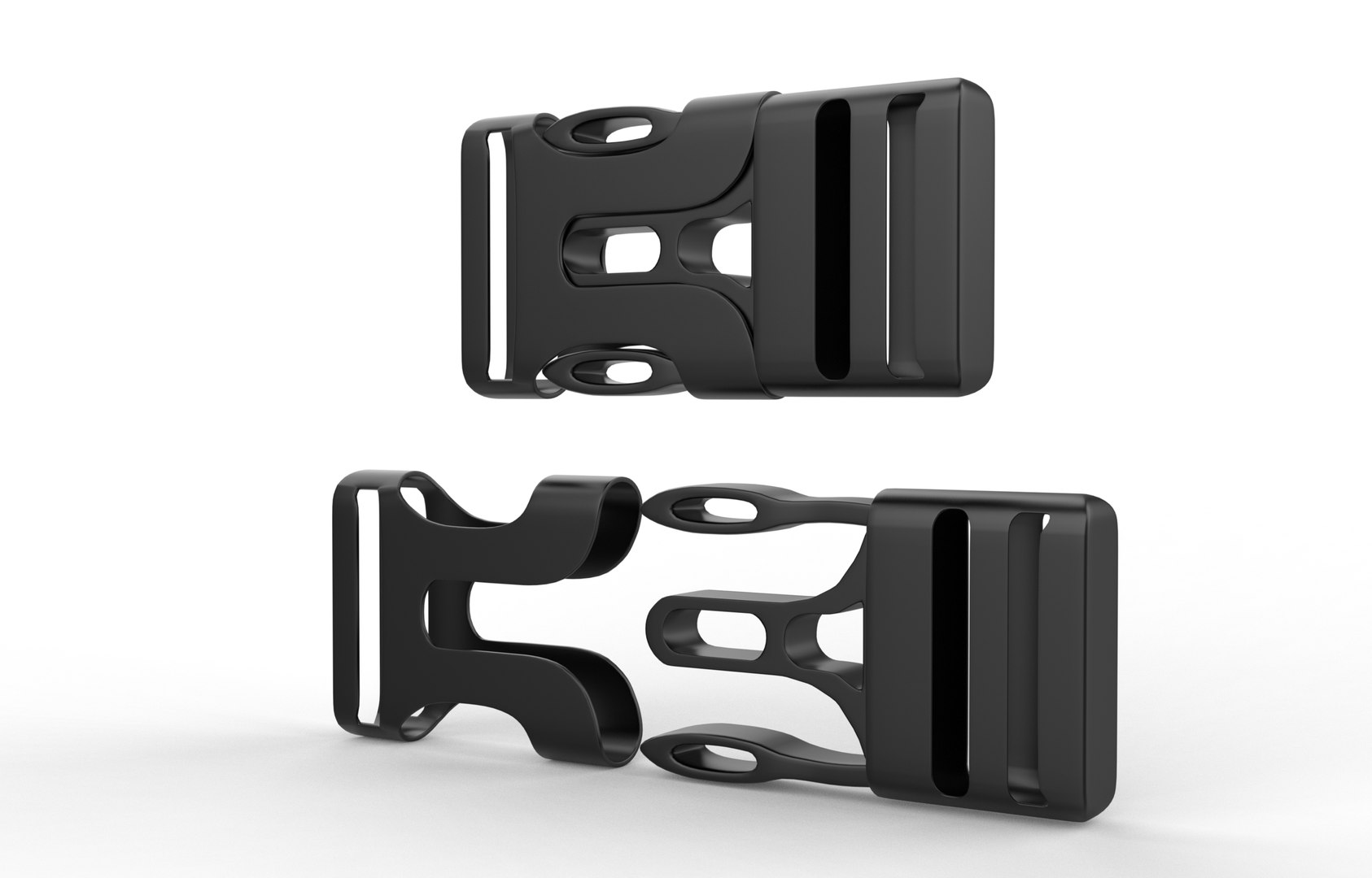 Plastic Buckle 3D Model 3D Model - TurboSquid 2350863