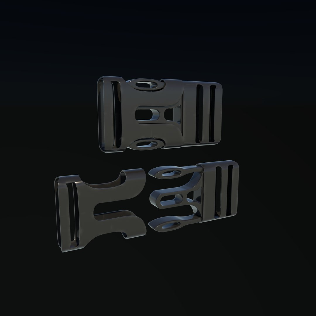 Plastic Buckle 3D Model 3D Model - TurboSquid 2350863
