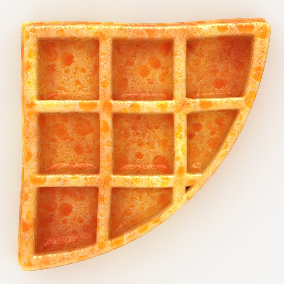 Realistic Waffle 02 Max