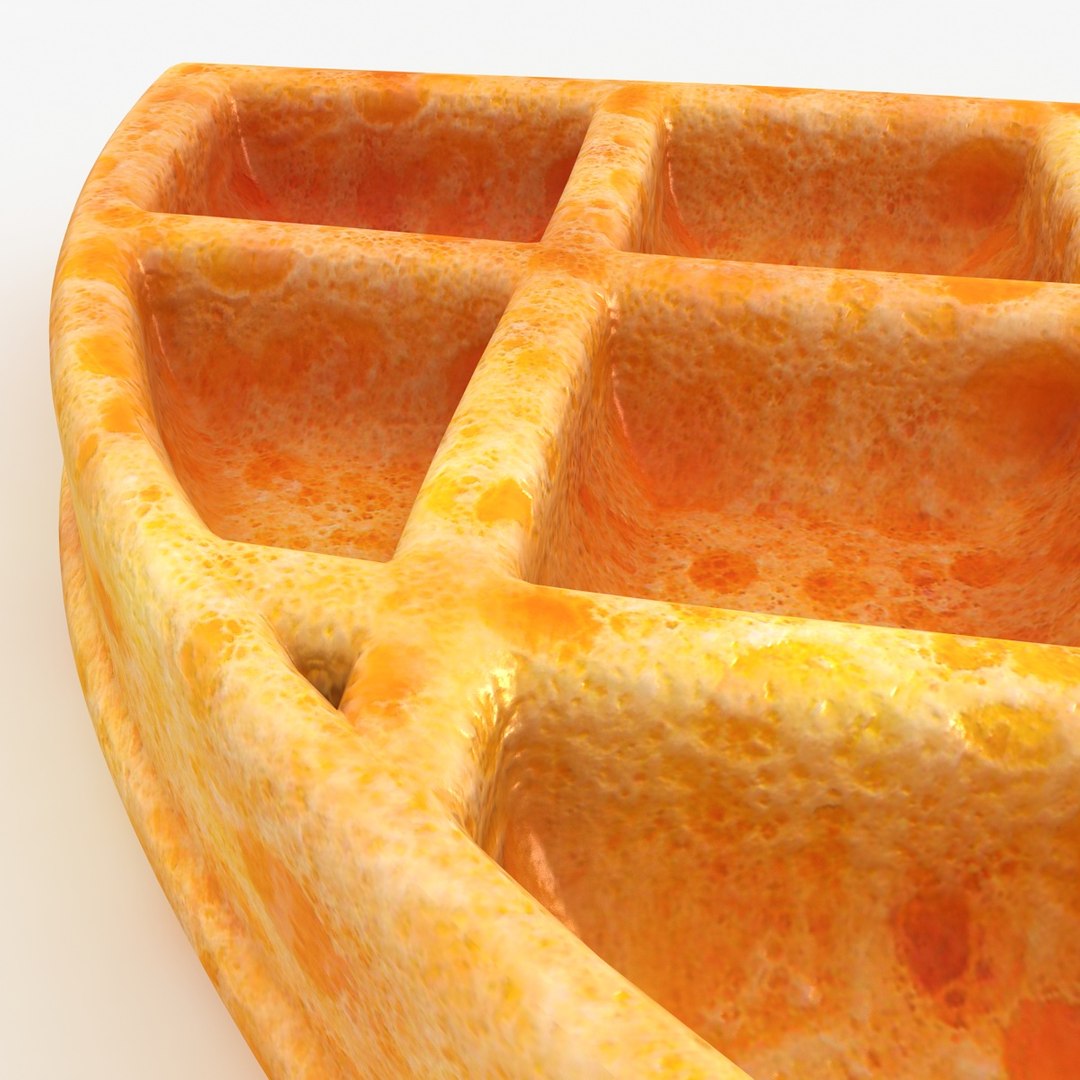 Realistic Waffle 02 Max