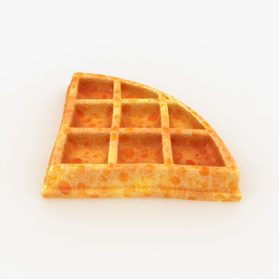Realistic Waffle 02 Max