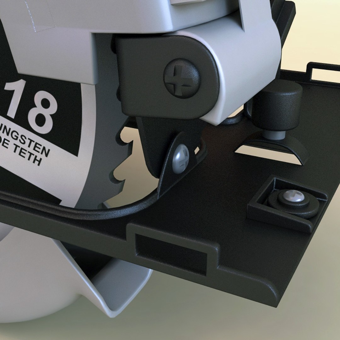 Circular Saw 3d Model