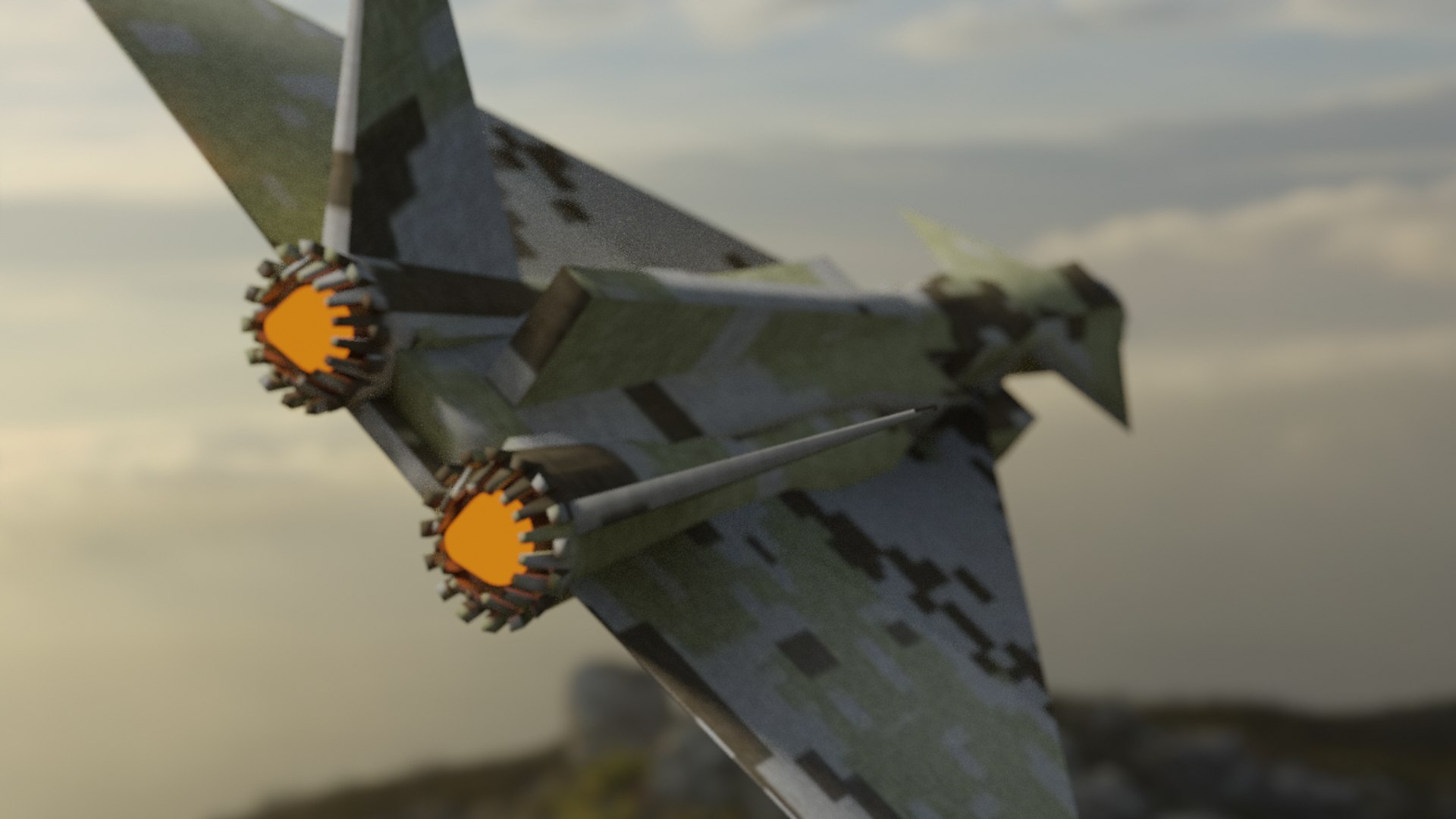 Military Fighter Jet Model - TurboSquid 1418961