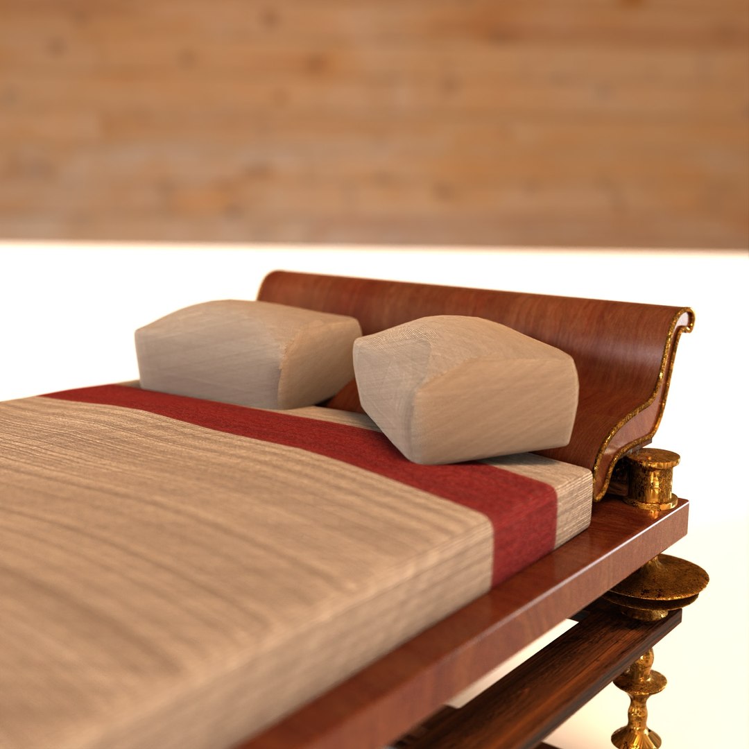 Triclinium in 4 versions 3D model - TurboSquid 1970178