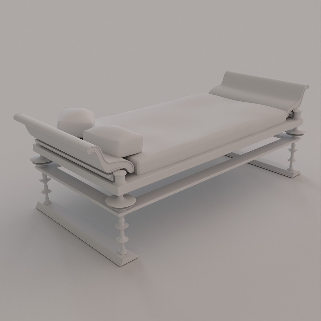 Triclinium in 4 versions 3D model - TurboSquid 1970178