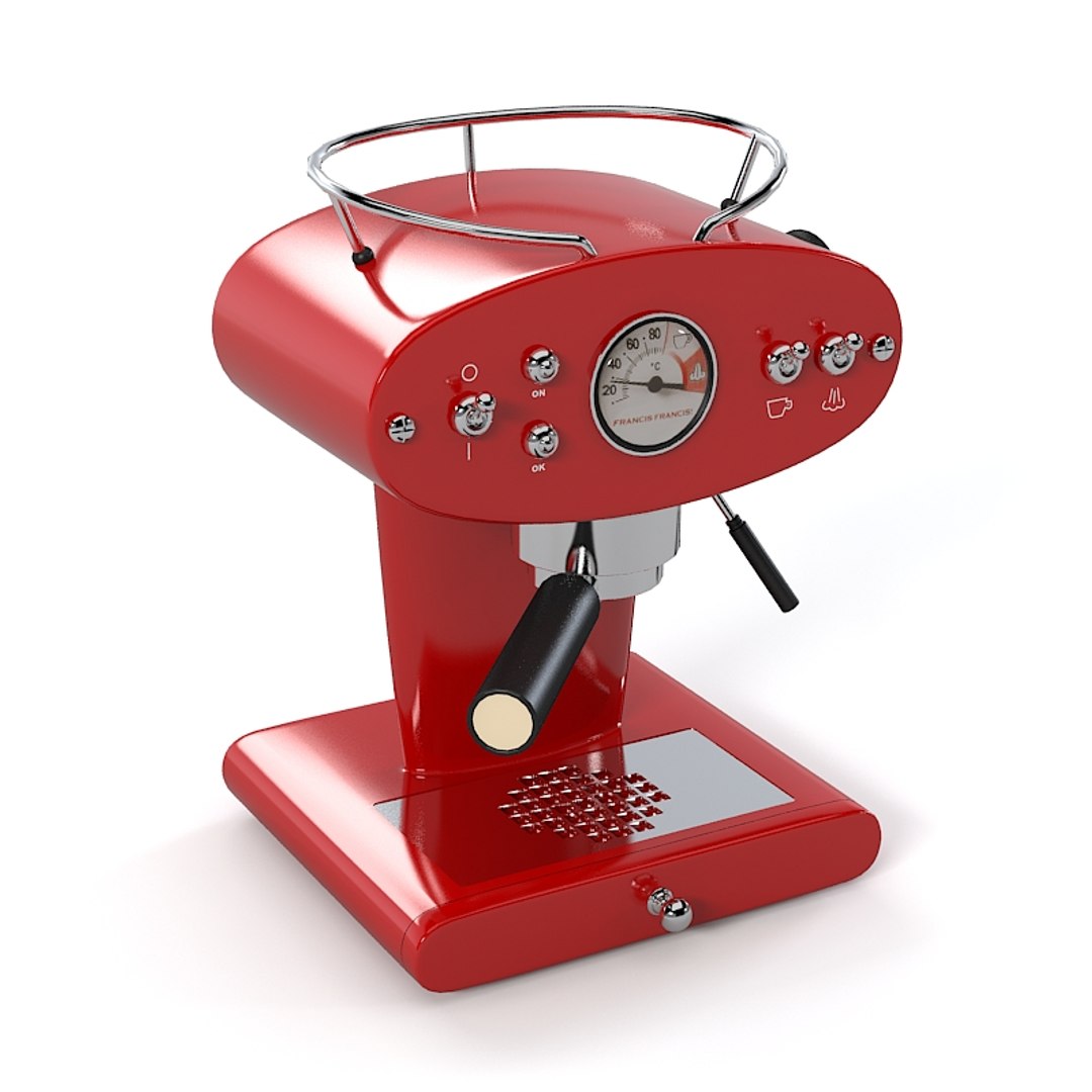 3d Francis Coffee Machine Model
