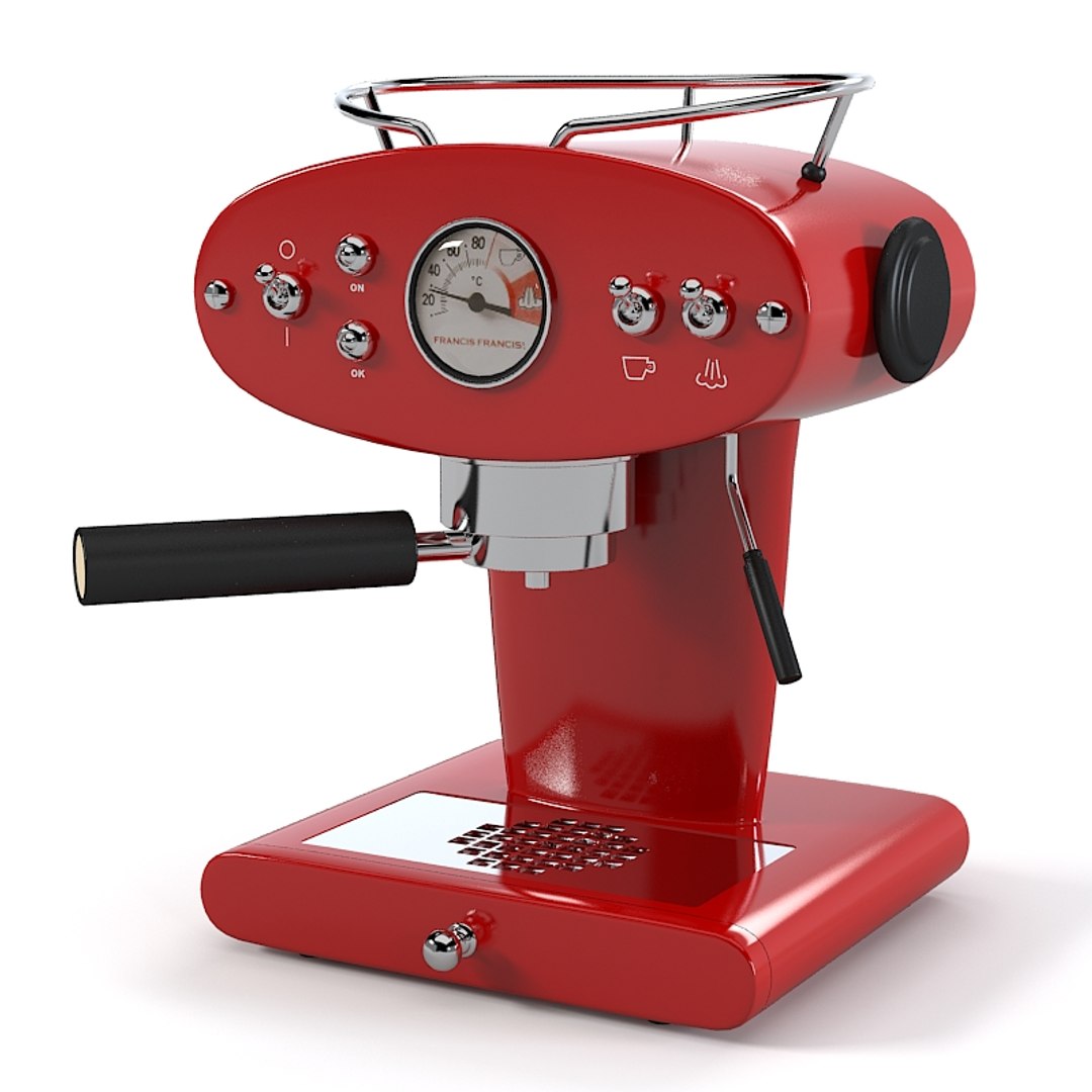 3d Francis Coffee Machine Model