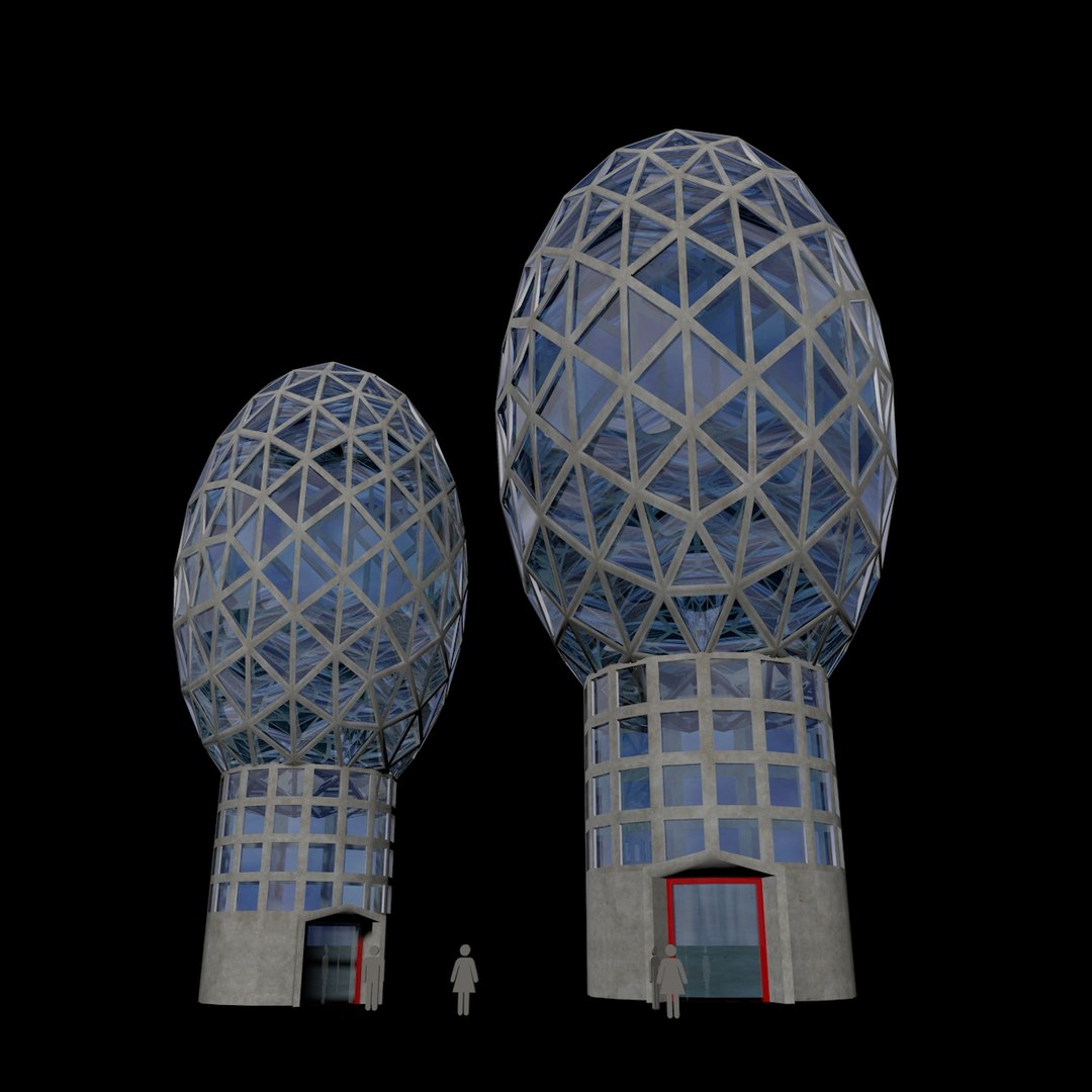 3d model of future buildings