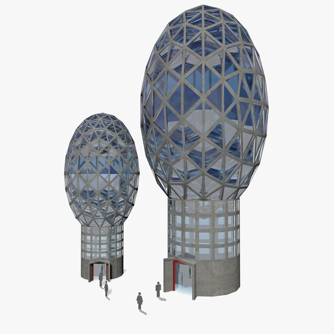3d model of future buildings