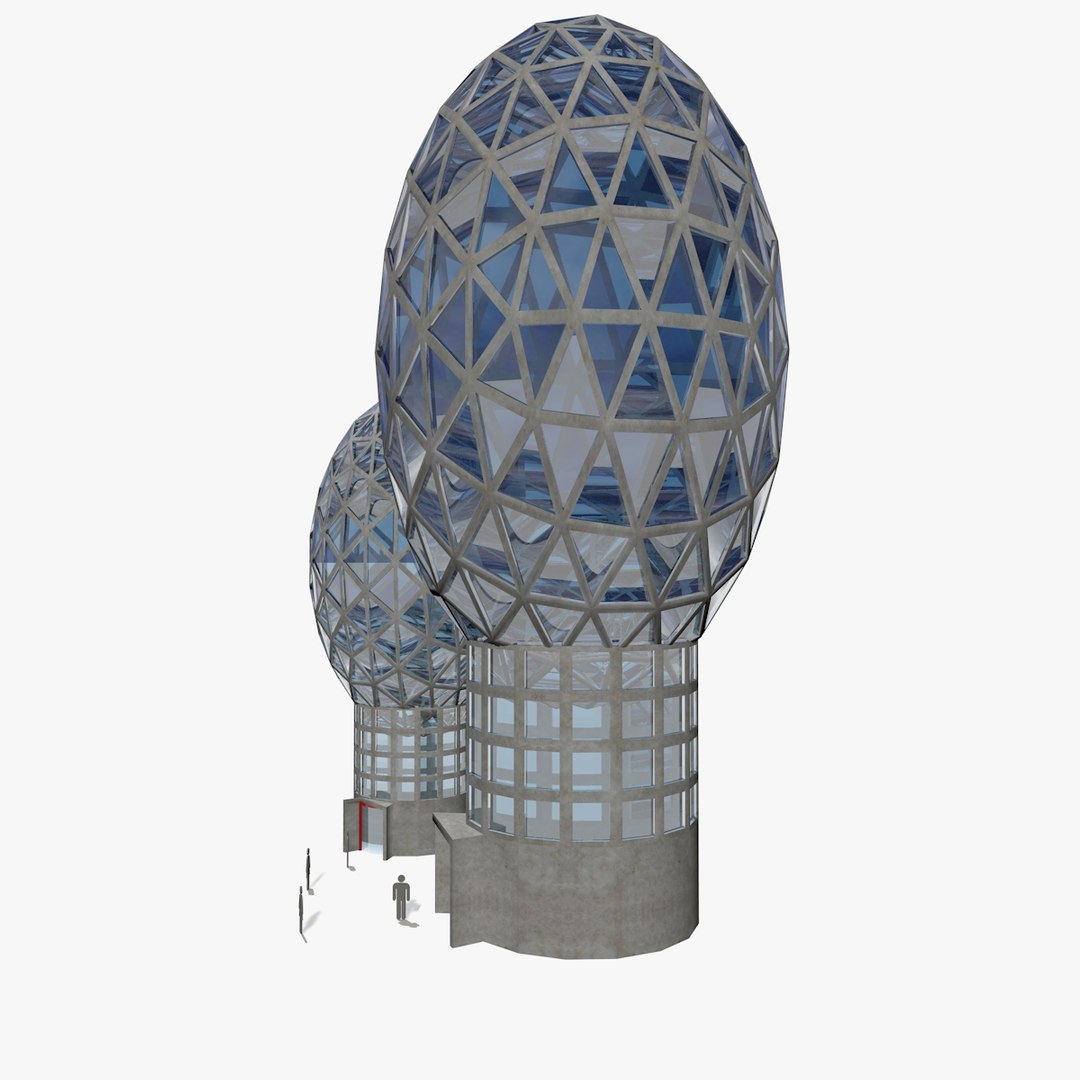 3d model of future buildings