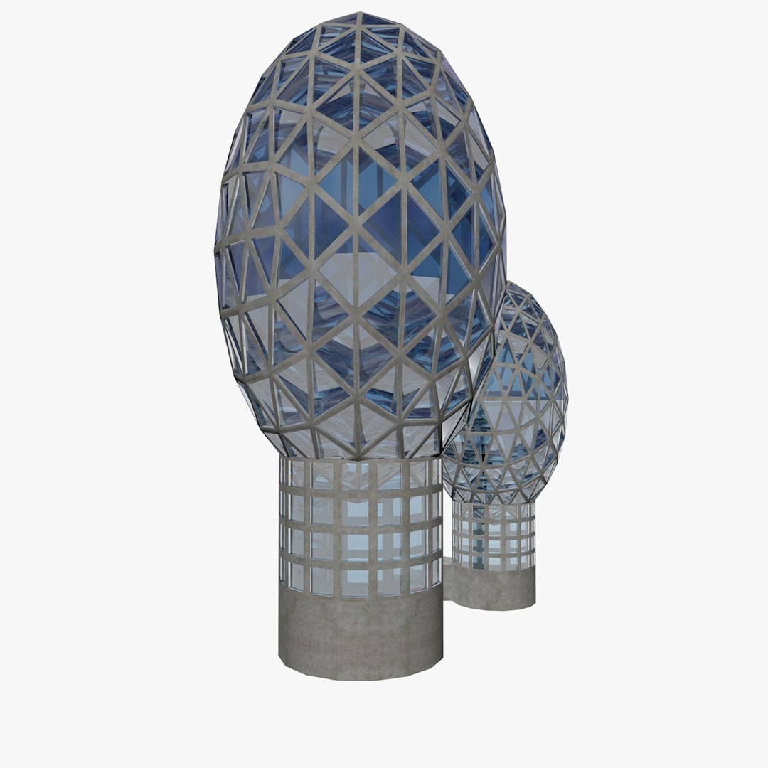 3d model of future buildings