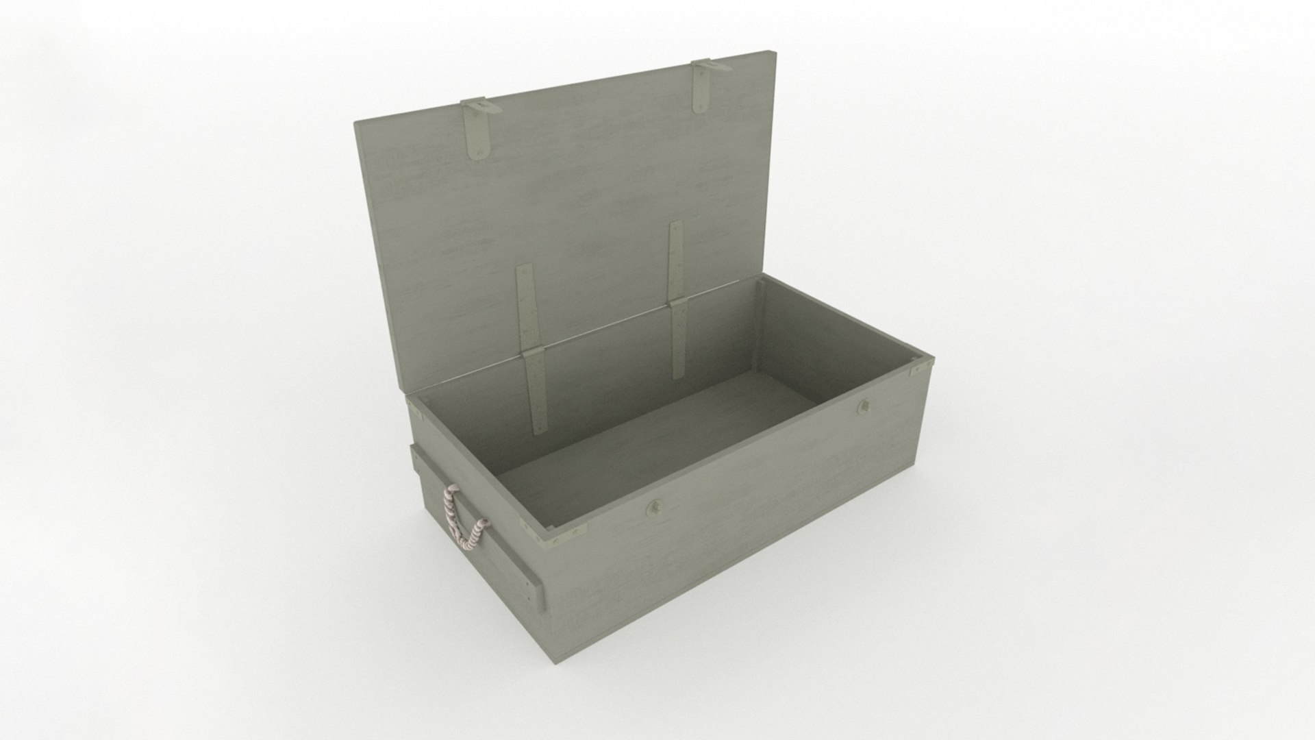 Wooden Box Ww2 3D Model - TurboSquid 1667259