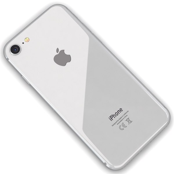 Apple iphone 8 silver 3D model - TurboSquid 1217527
