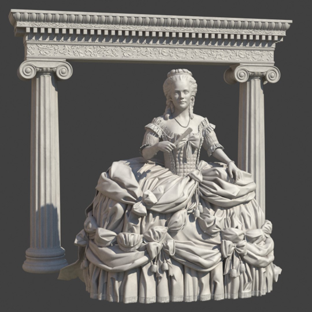 Max Baroque Gown Gardens