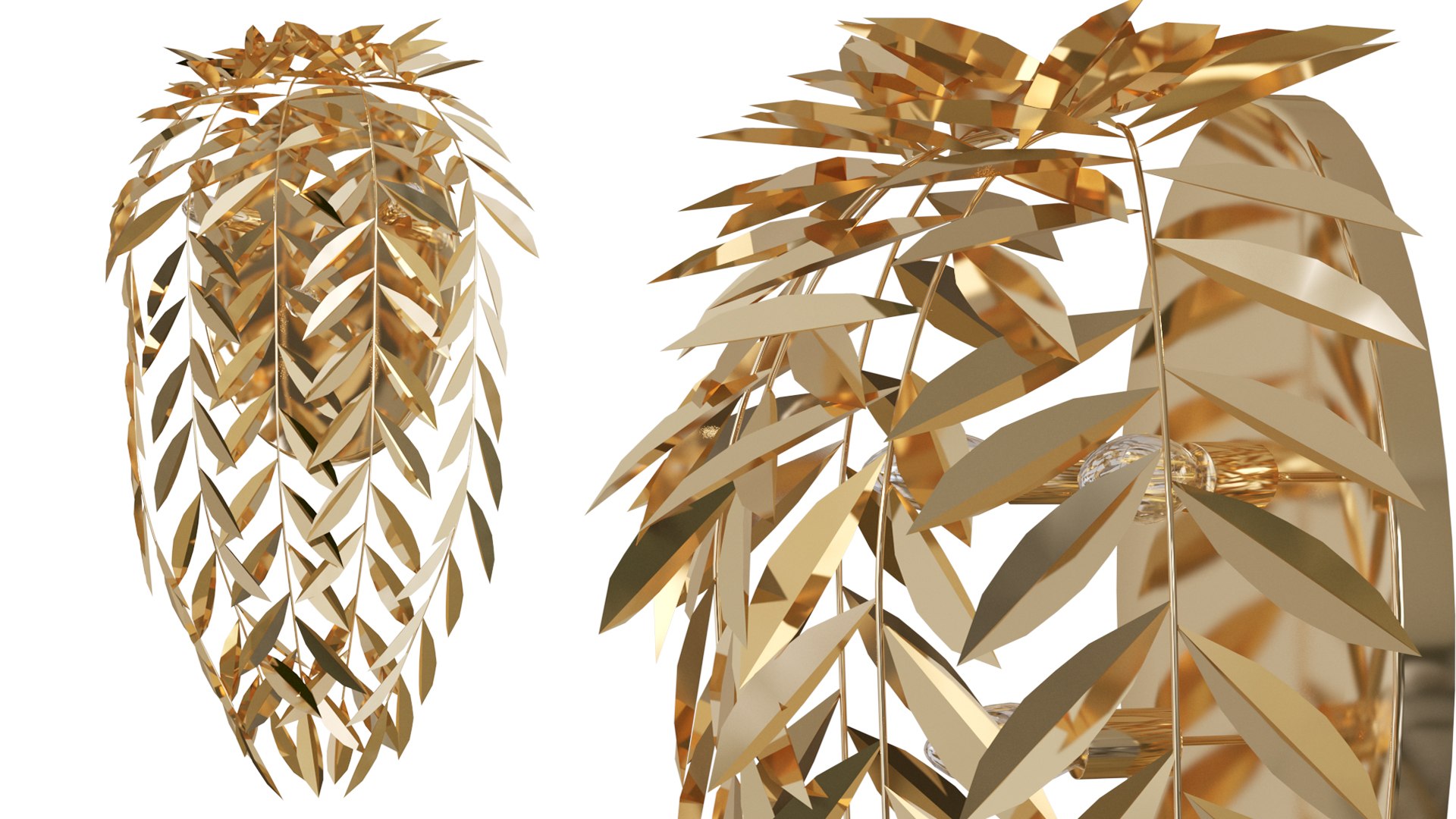 3D Azores Wall Lamp - TurboSquid 2378408