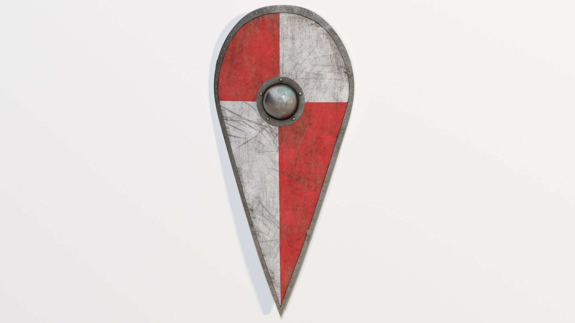 Medieval Kite Shield 3D - TurboSquid 1710011