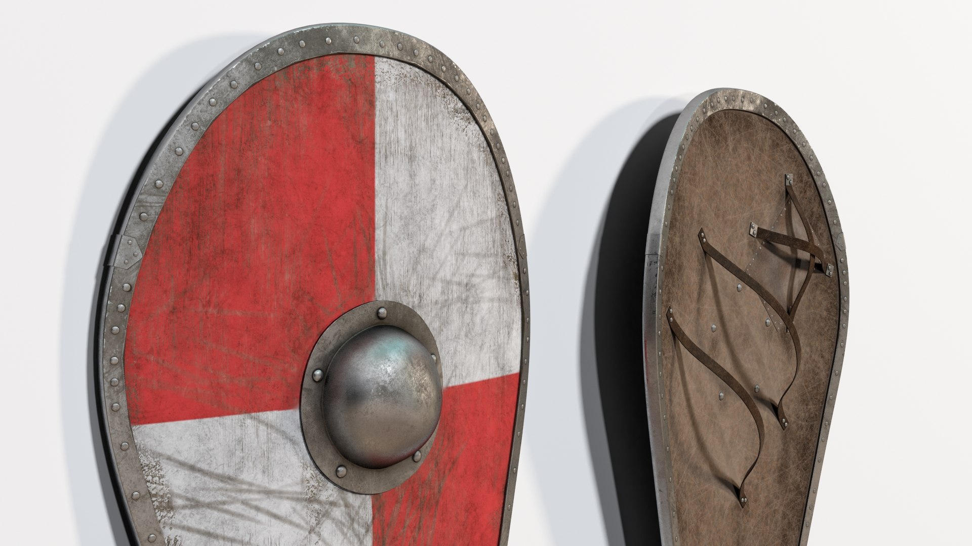 Medieval Kite Shield 3D - TurboSquid 1710011