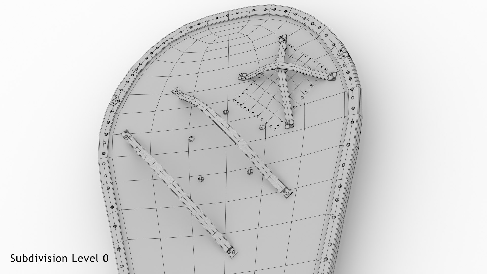 Medieval Kite Shield 3D - TurboSquid 1710011
