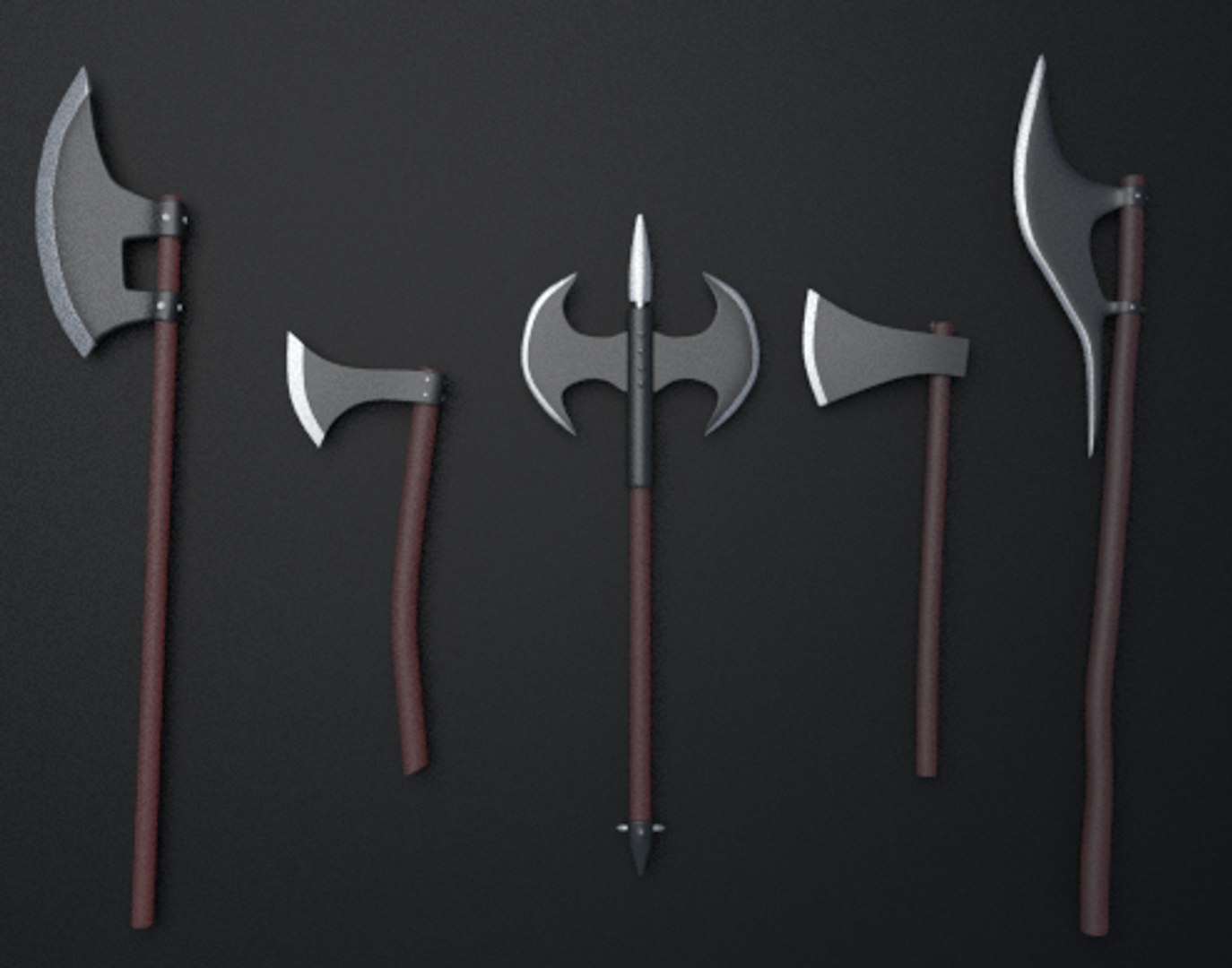 3d Axes Model