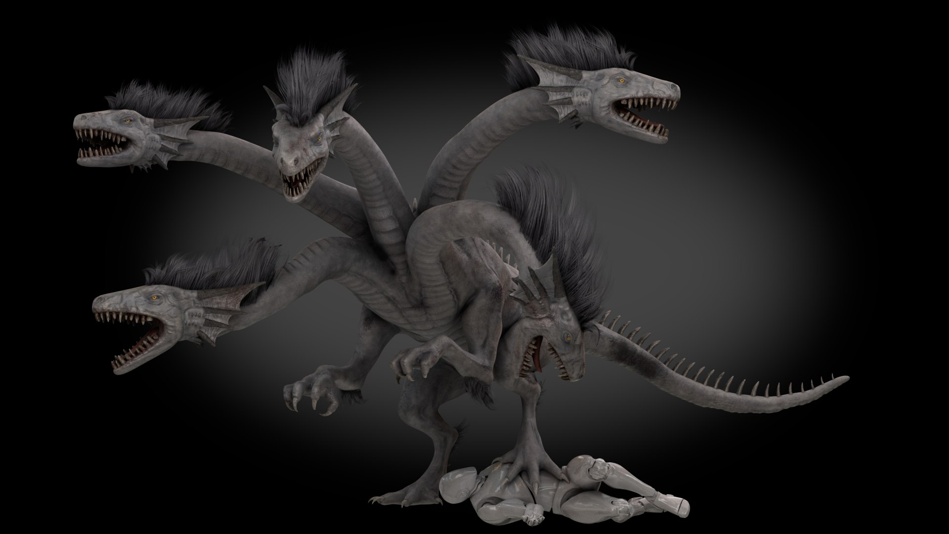 Hydra 3D Model - TurboSquid 1848402