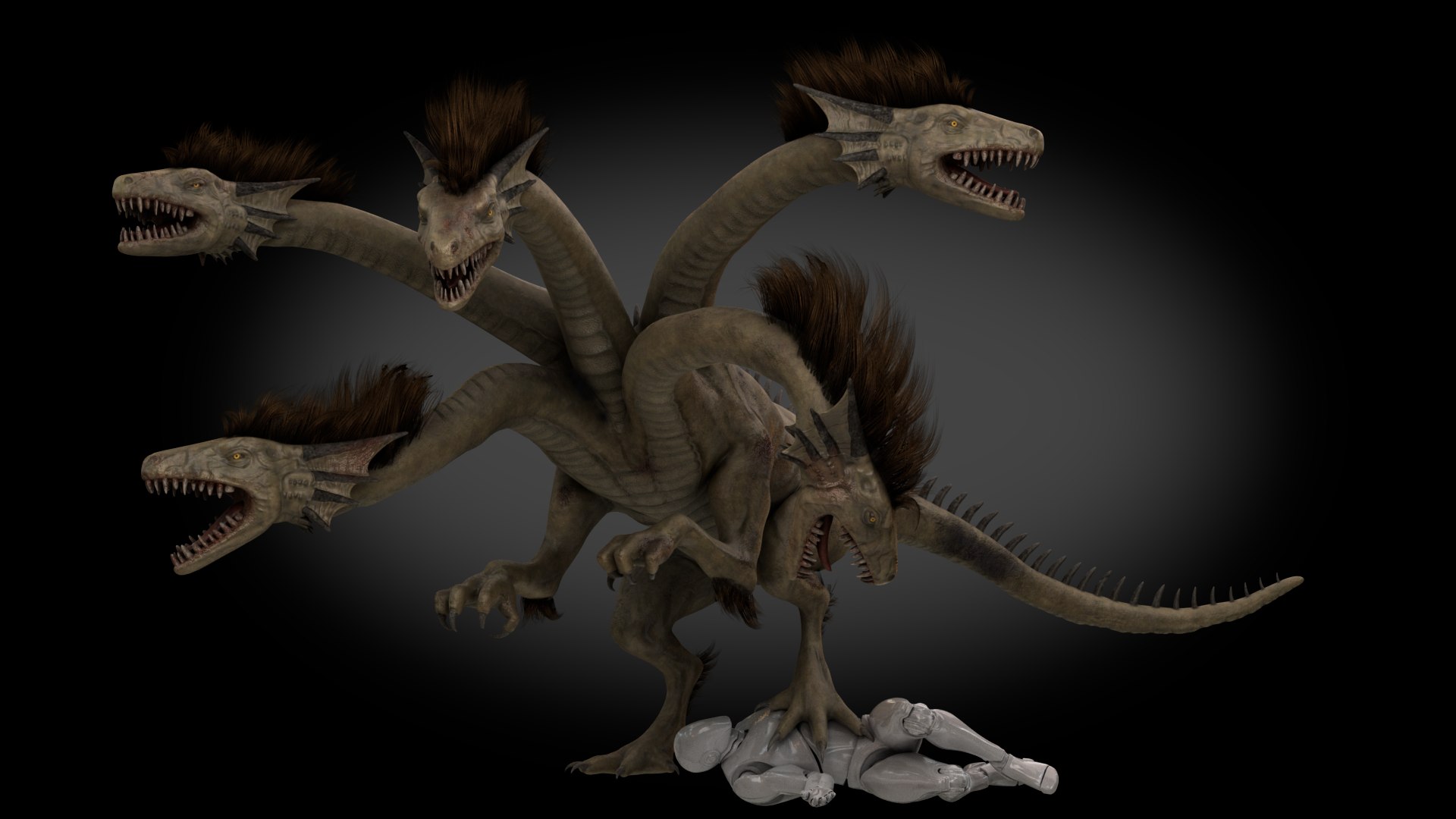 Hydra 3D Model - TurboSquid 1848402