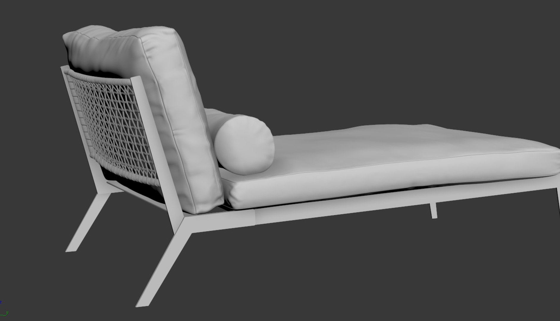 Antonio Citterio Happy Dormeuse 3d Model