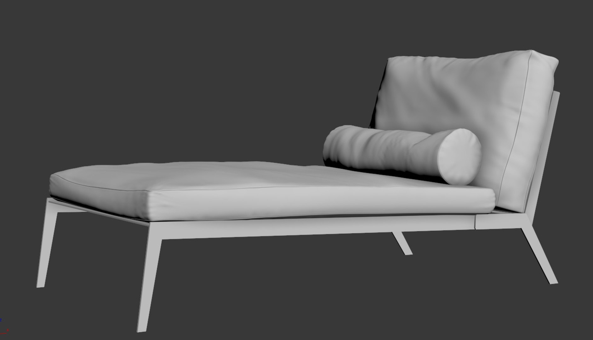 Antonio Citterio Happy Dormeuse 3d Model