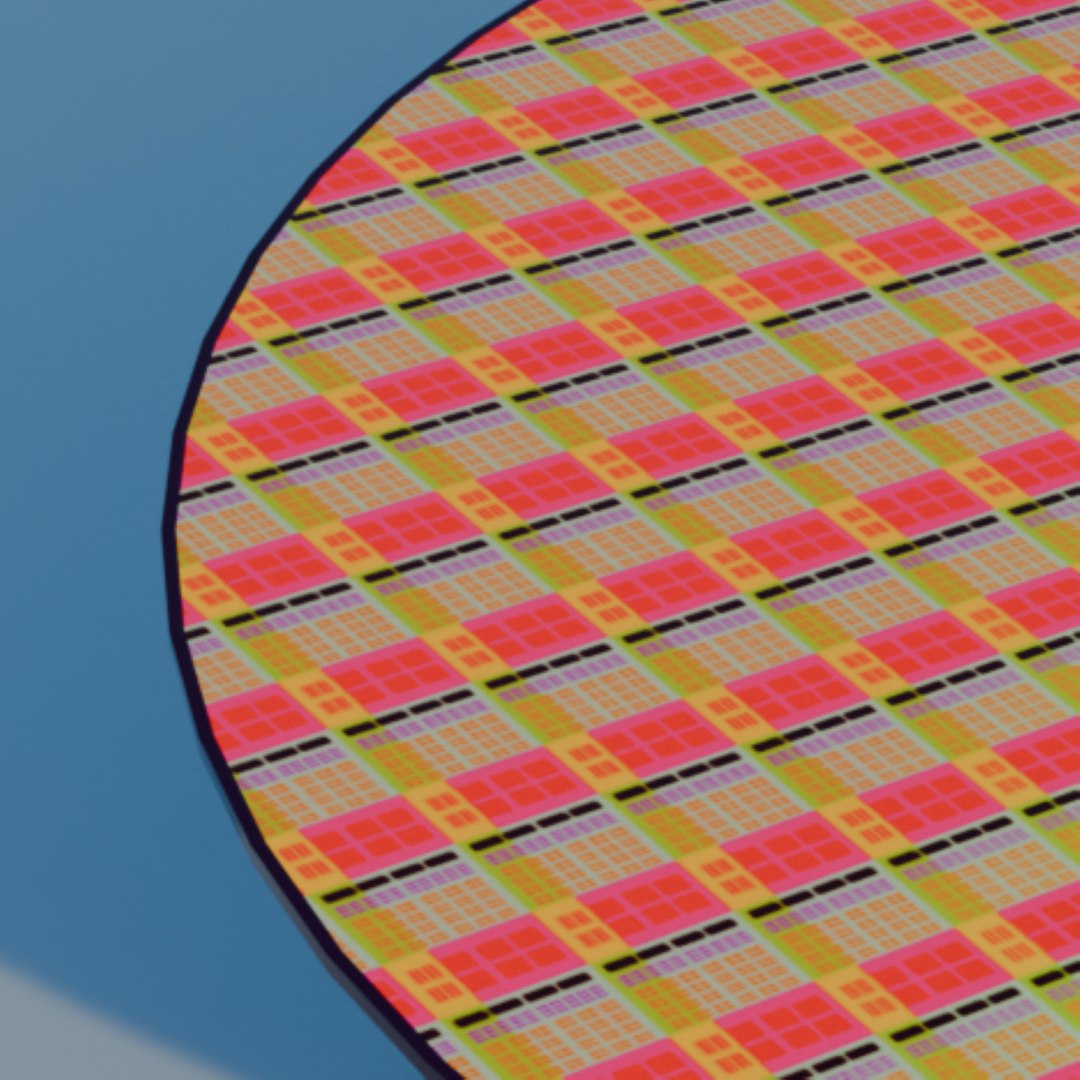 3D Model Silicon Wafer - TurboSquid 2256461