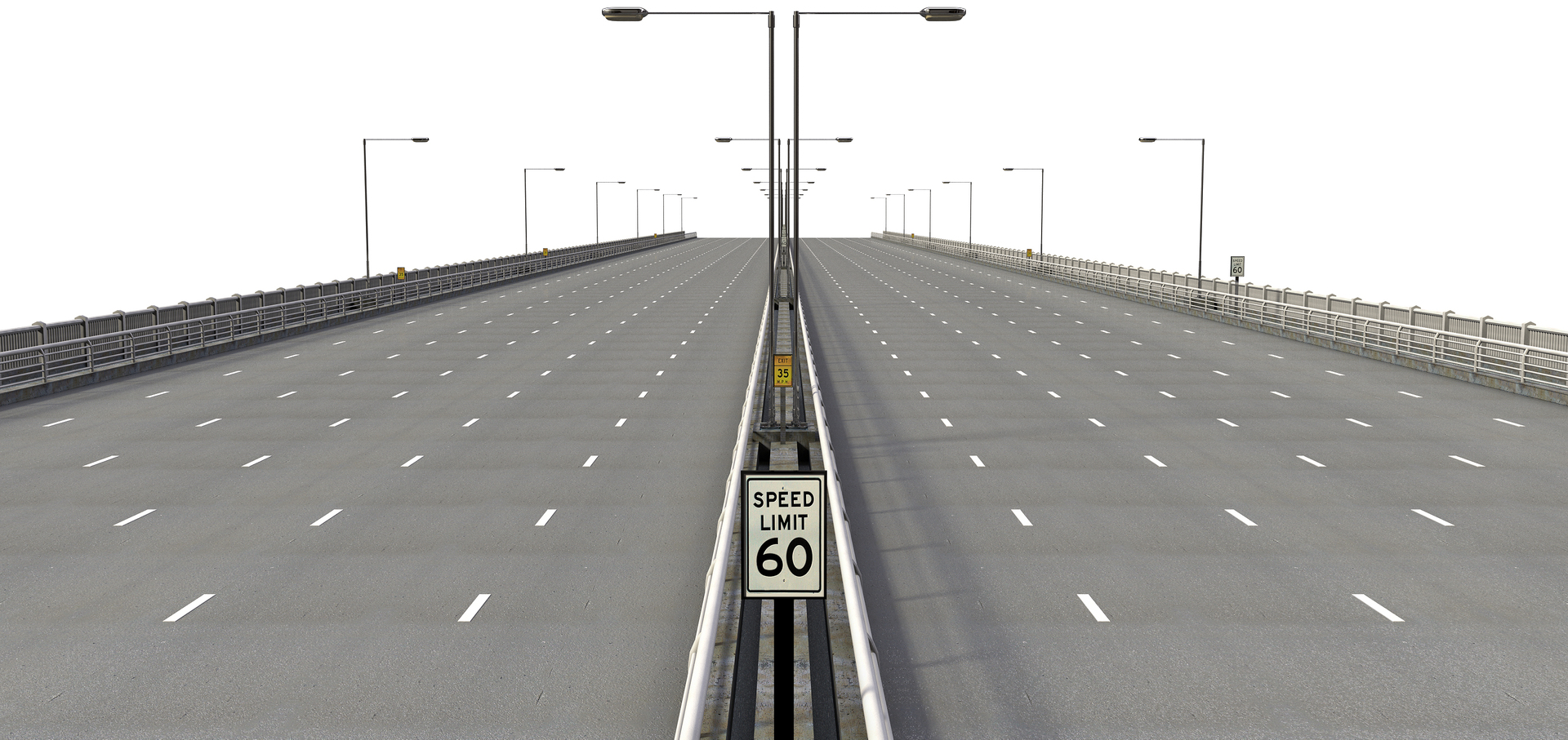 Architecture road highway 3D model - TurboSquid 1286469