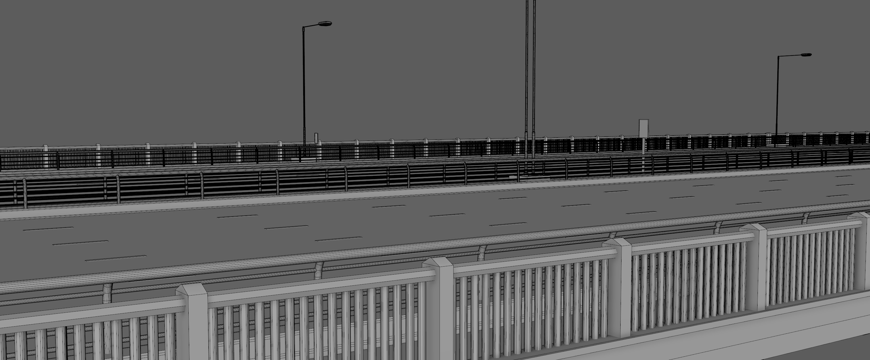 Architecture road highway 3D model - TurboSquid 1286469