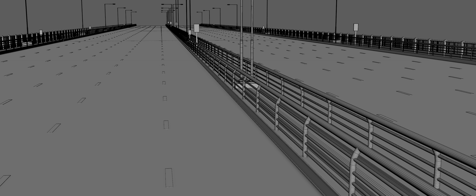 Architecture road highway 3D model - TurboSquid 1286469