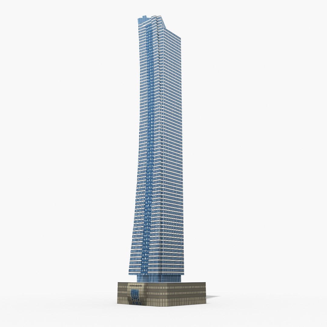 Damac Ocean Heights Tower 3D | 1145330 | TurboSquid