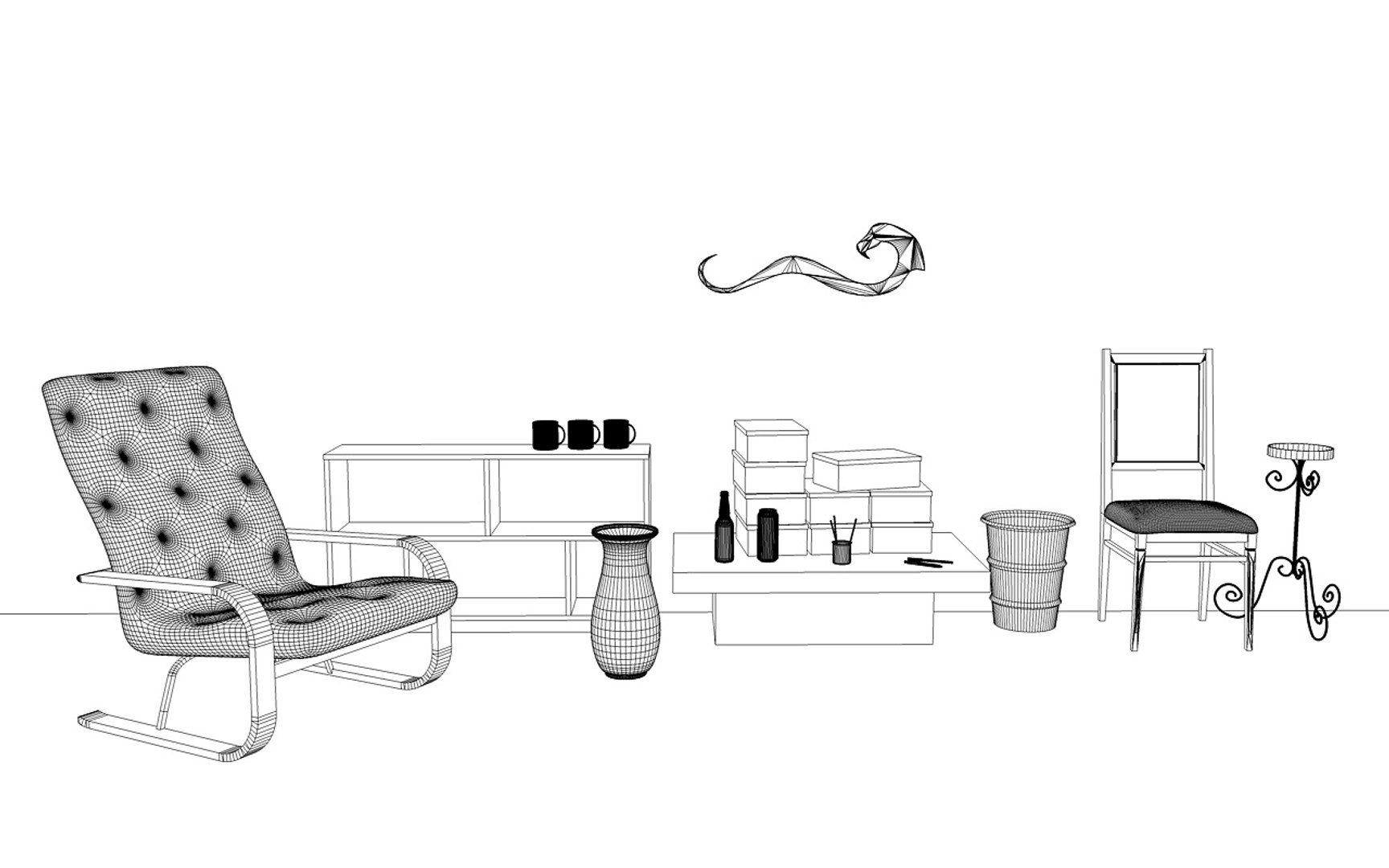 3ds Objects Various Item