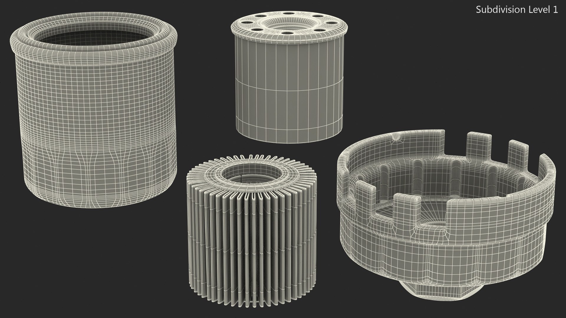 3D oil filter wrench cap model - TurboSquid 1586983