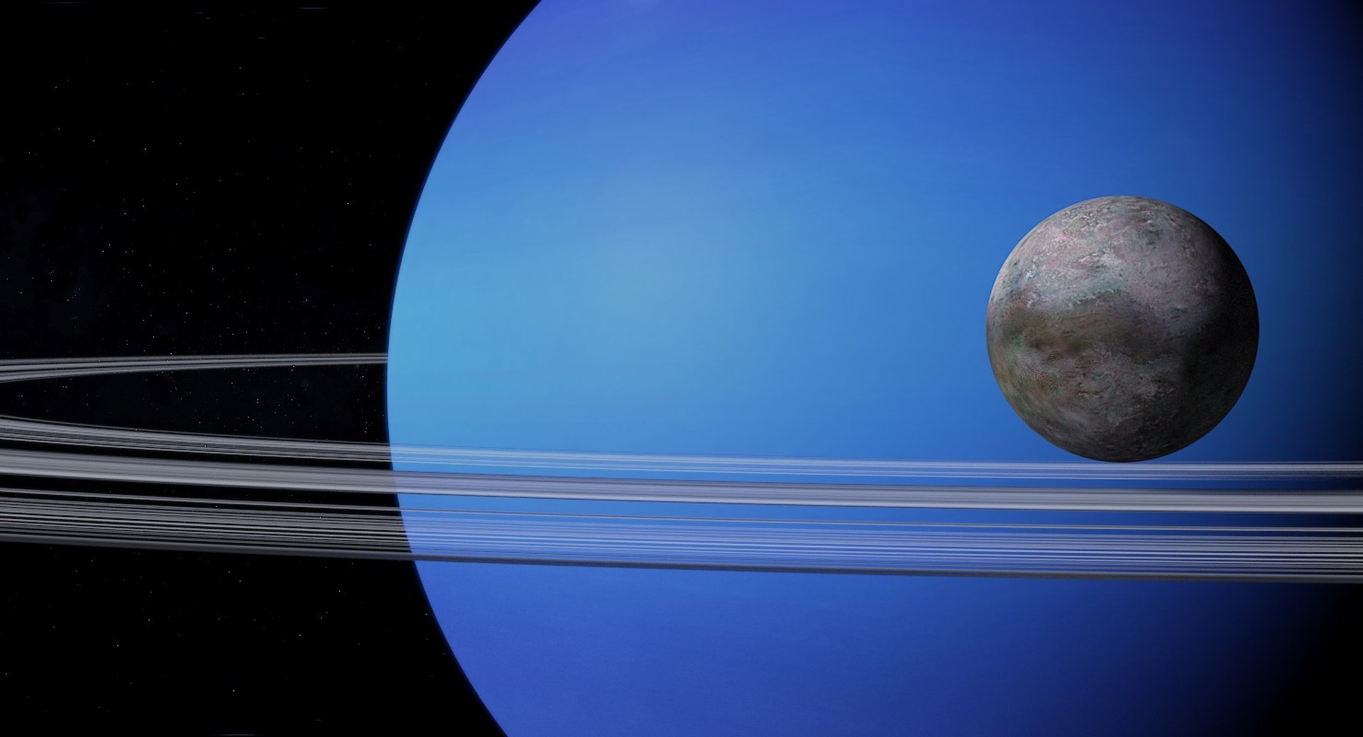 Realistic Neptune Photorealistic Triton 3D Model - TurboSquid 1298950