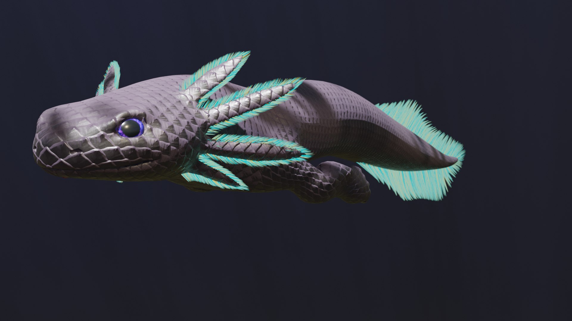 Axolotl Dragon 3D Model - TurboSquid 1887859