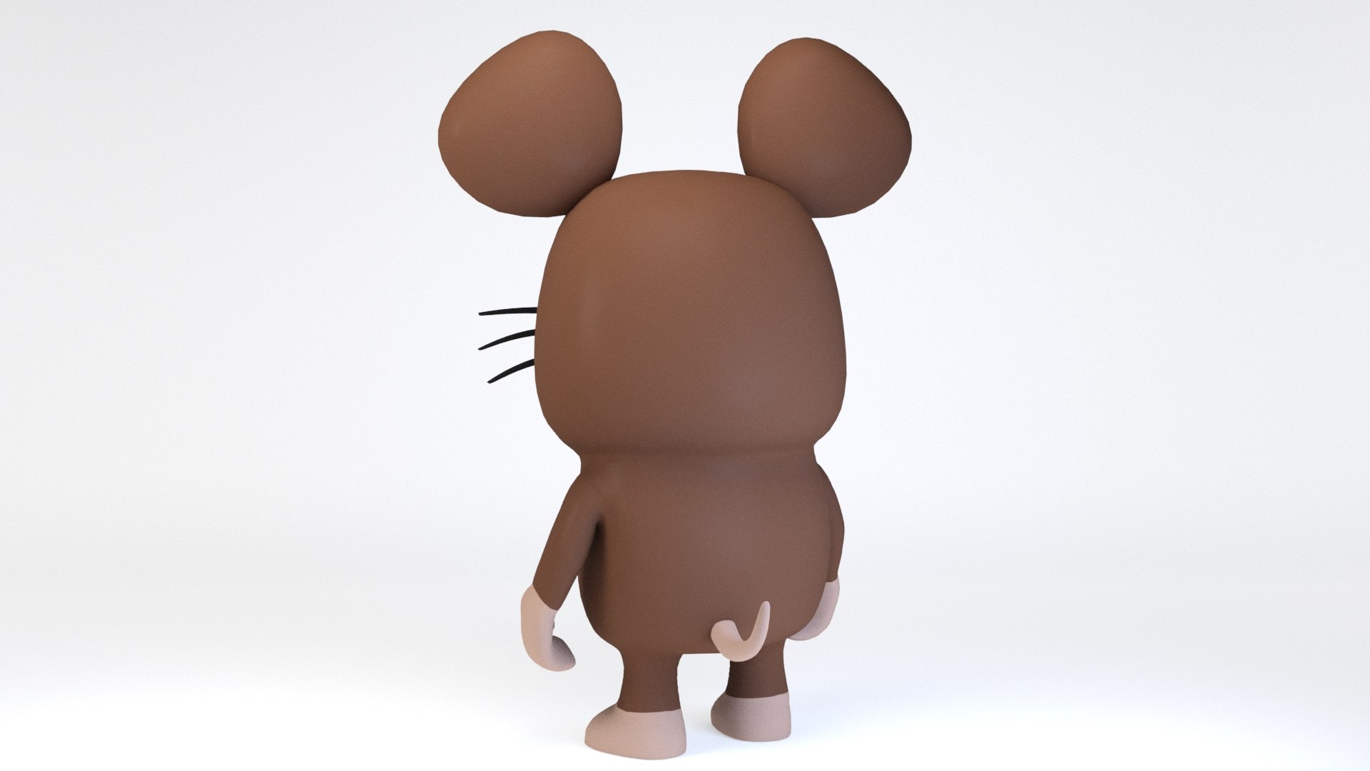 3D Cartoonish Humanoid Rat Character Model - TurboSquid 2251547