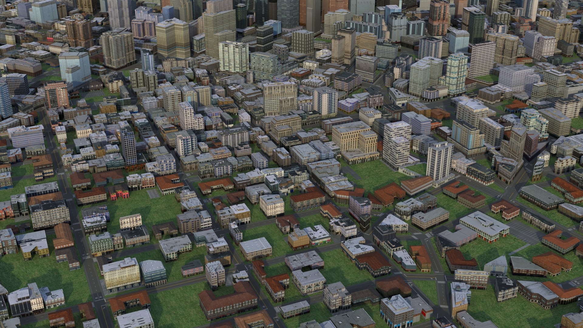 City 60 3D - TurboSquid 1966138
