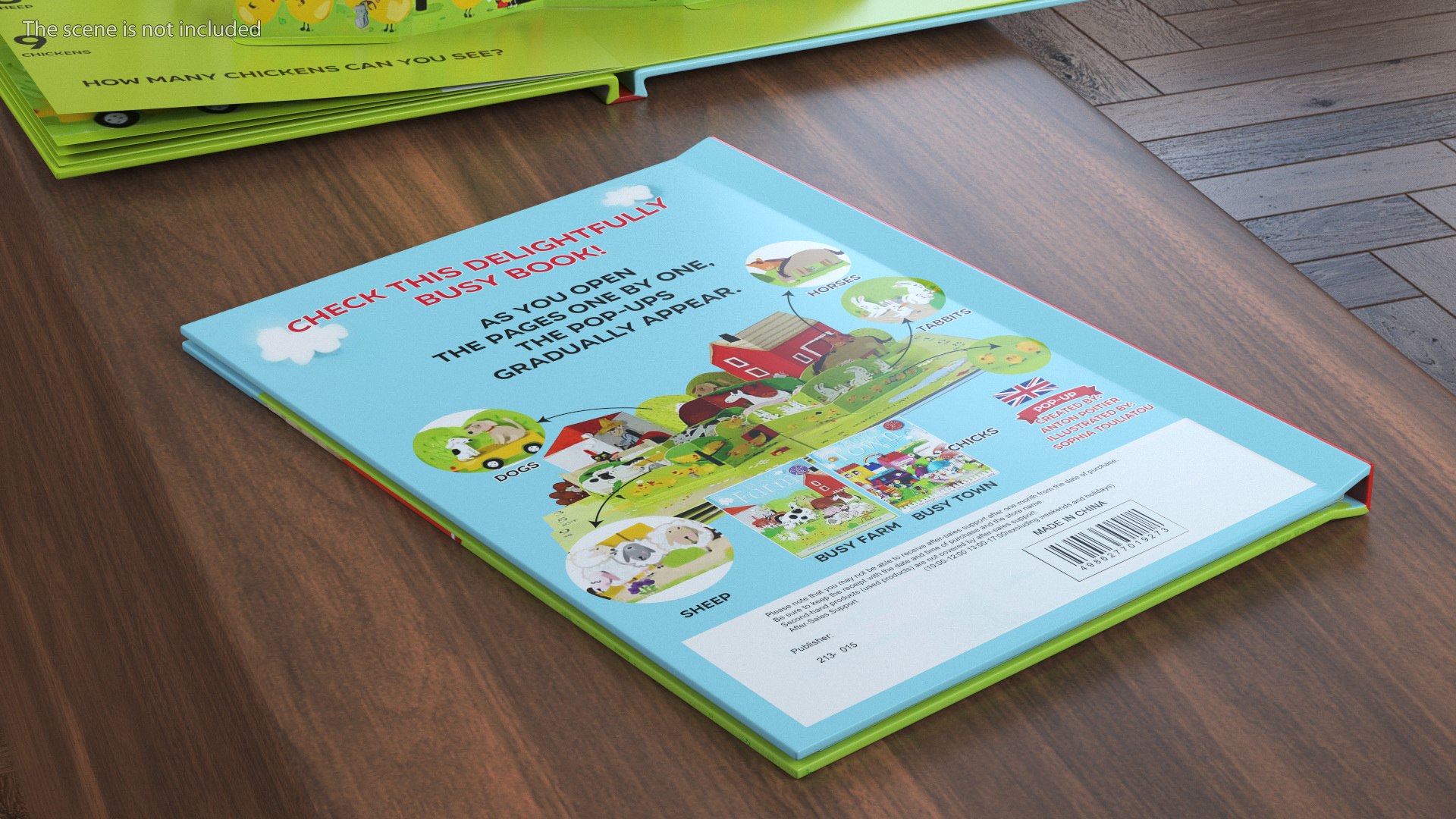 3D Children Pop Up Book Model - TurboSquid 2120469