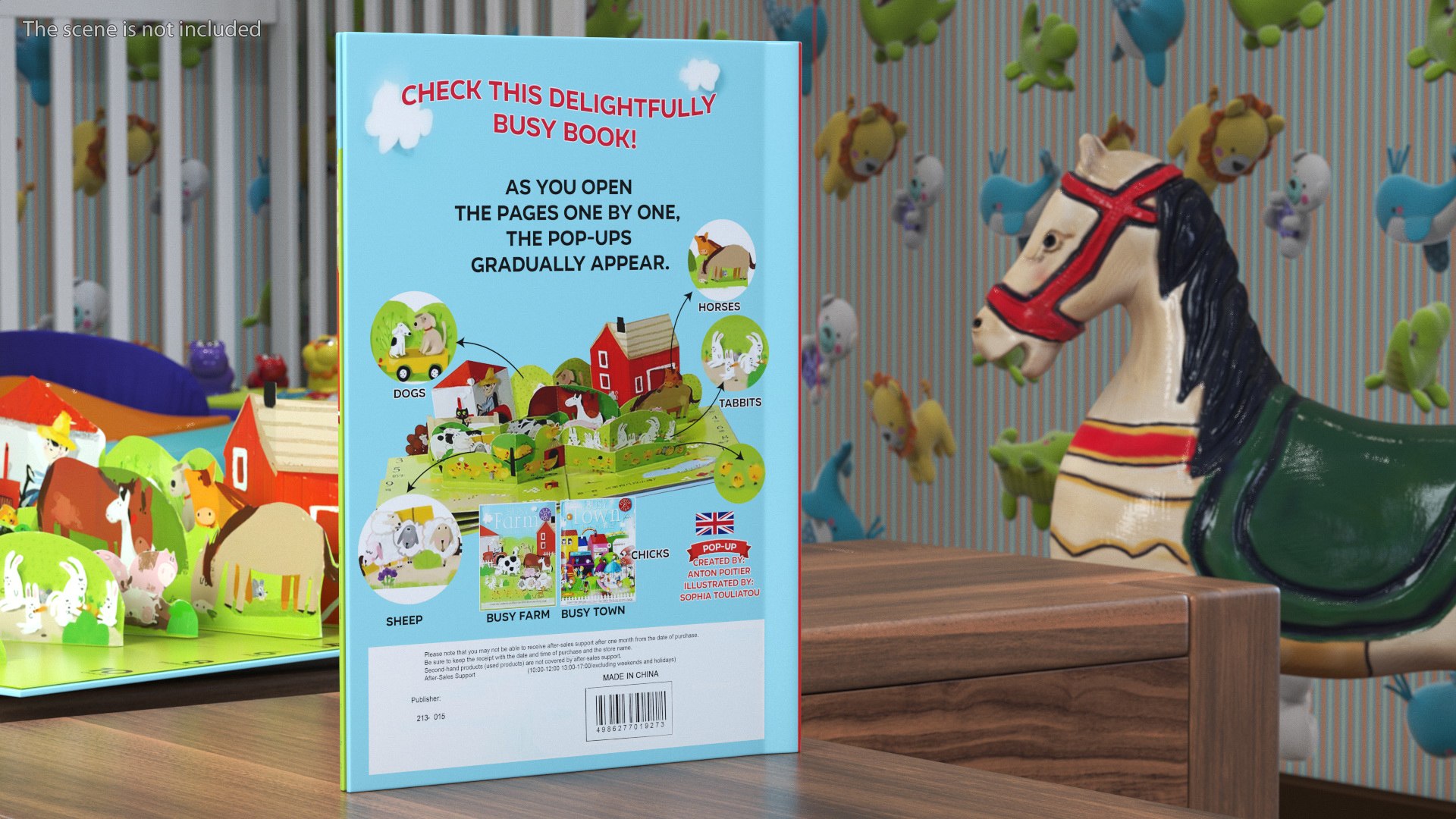 3D Children Pop Up Book Model - TurboSquid 2120469