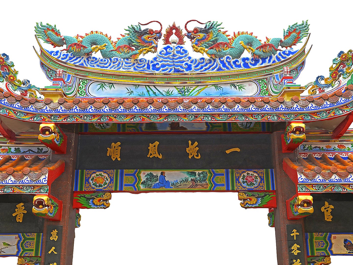 Thailand temple gate 3D - TurboSquid 1463353