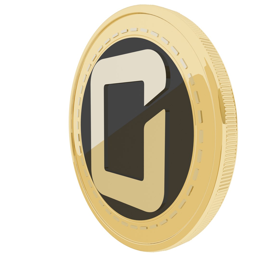 Coni Cryptocurrency Gold Coin 3D - TurboSquid 1783924
