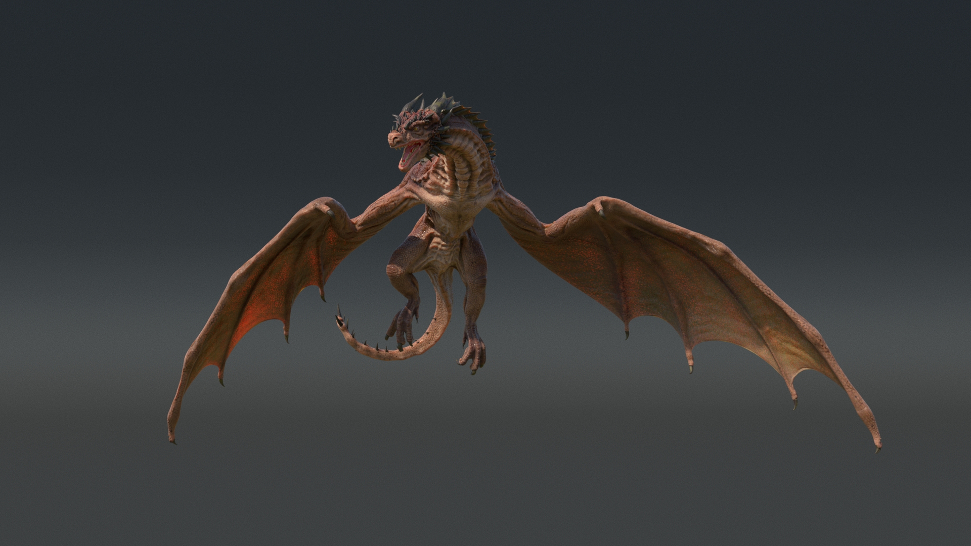 3D Dragon Rigged - TurboSquid 1870081
