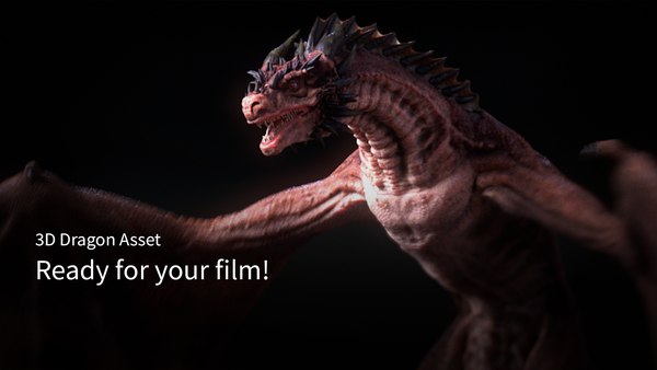 3D Dragon Rigged - TurboSquid 1870081