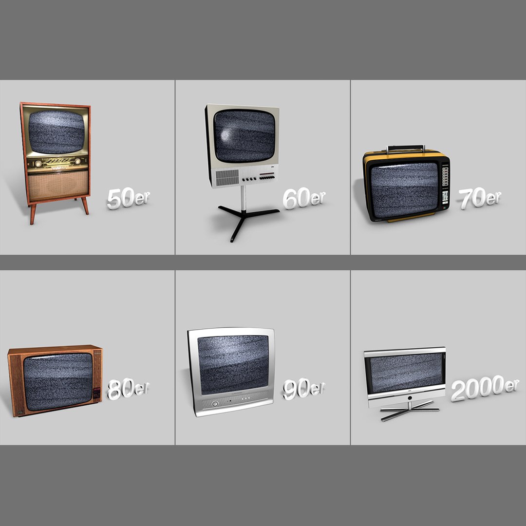 3d Model Tv Sets